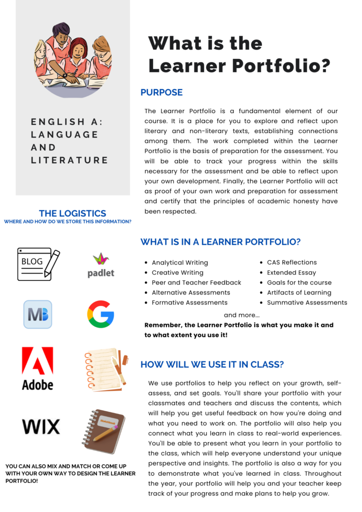 What is the DP's Learner Portfolio? - EISB Members