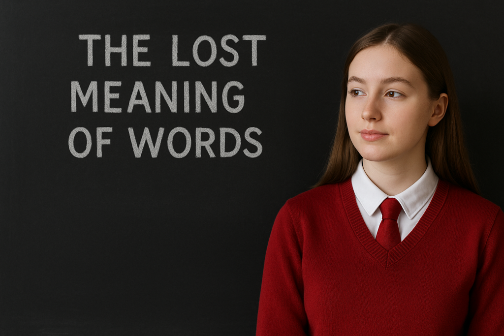 The Lost meaning of Words - EISB Members